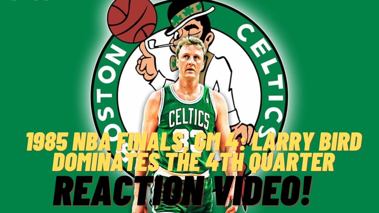 Larry Bird Dominates The 4th Quarter GM 4 1985 VS LAKERS - YouTube
