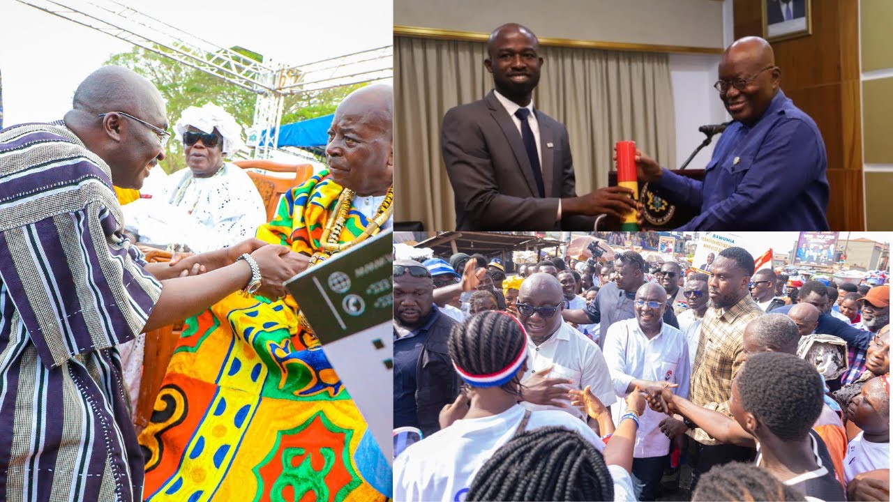 VIDEO!Bawumia D!ṧgȓ@ceṧ Himself In His Campaign,Begs 4 Greetings ...