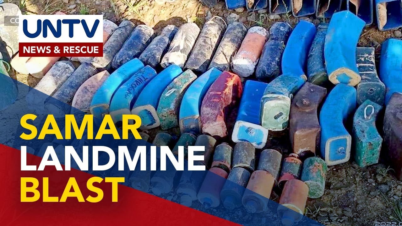 NPA landmine attack vs. gov't troops, breach of int'l laws — DND - YouTube