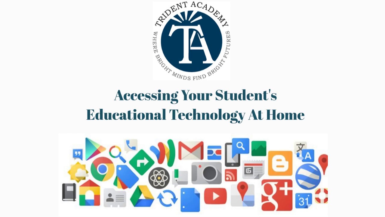 Accessing Trident Academy digital learning student tools at home - YouTube
