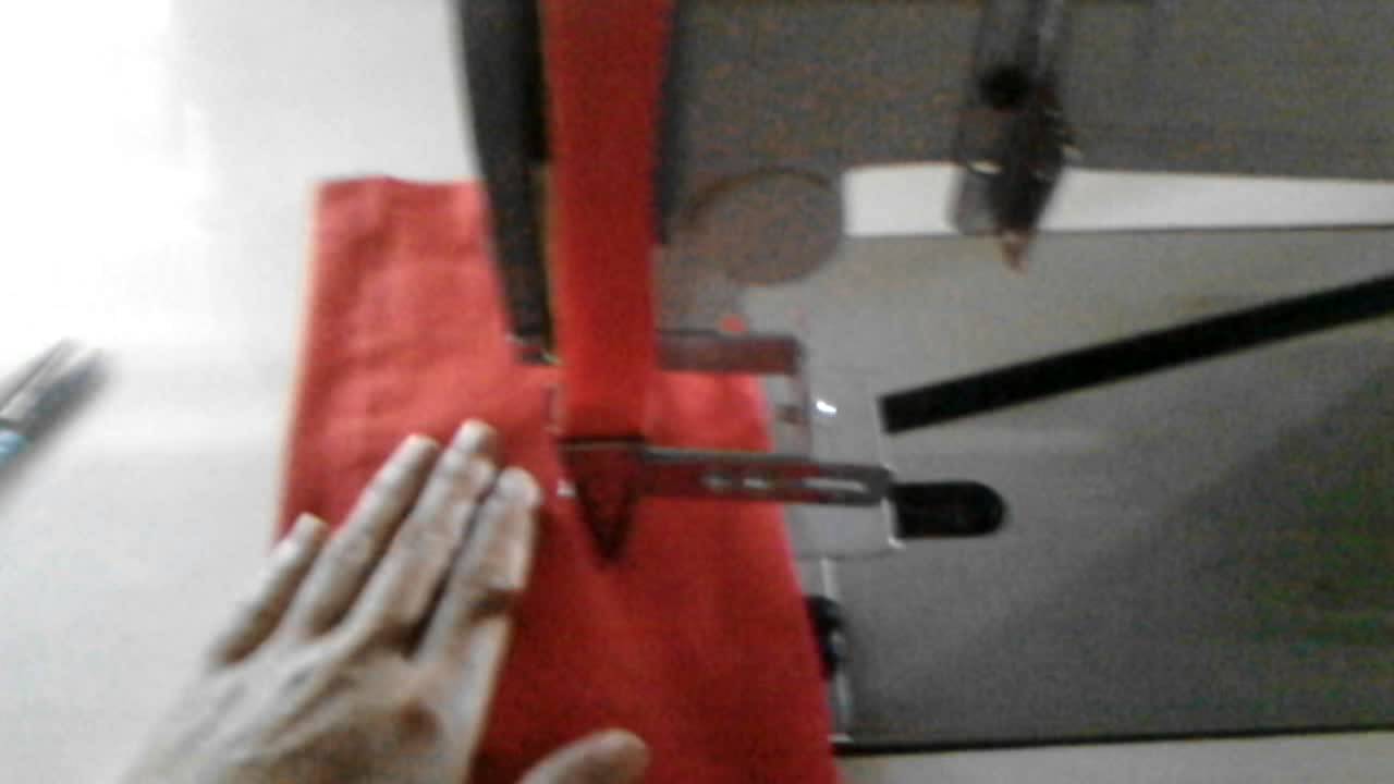 Cara menggunakan MESIN JAHIT RANTAI - YouTube