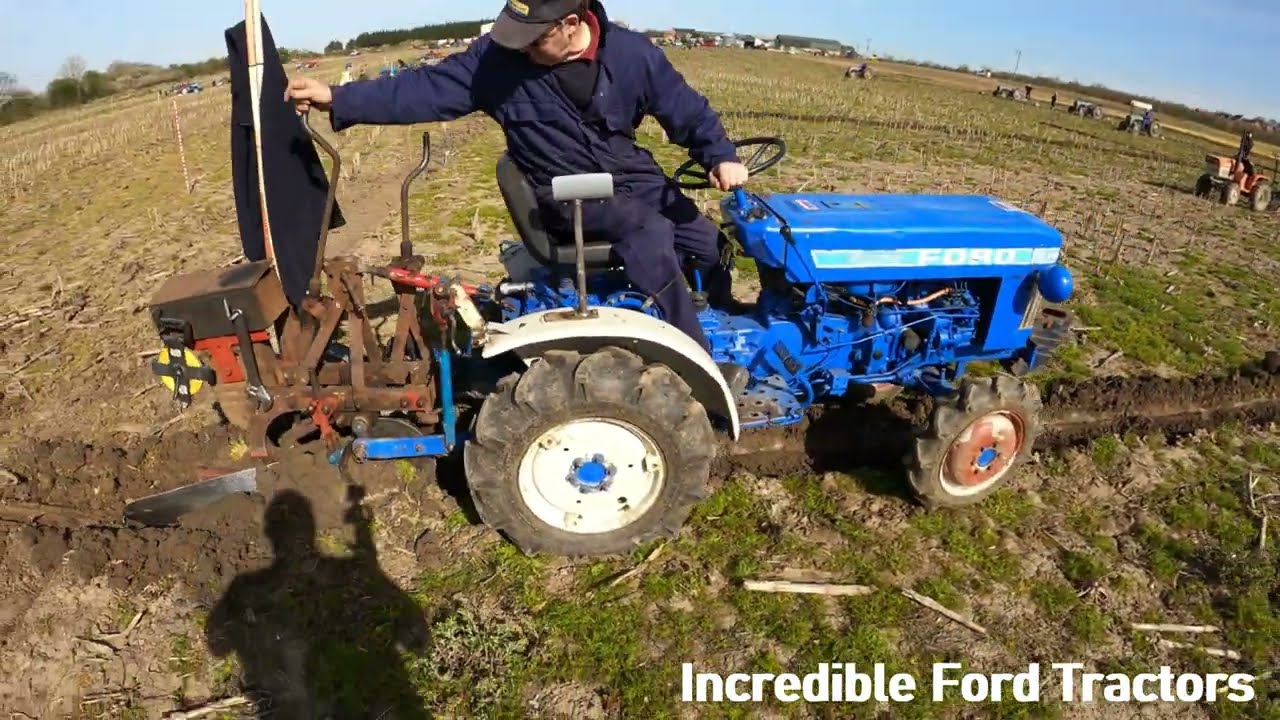 1984 Ford 1210 4WD 0.9 Litre 3-Cyl Diesel Mini Tractor (16 HP) with ...