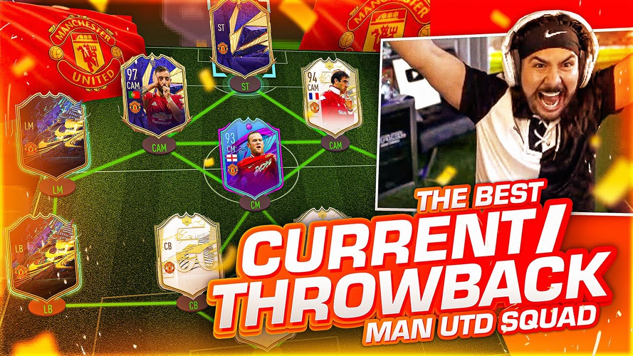 The best current/throwback Manchester United FIFA squad - YouTube