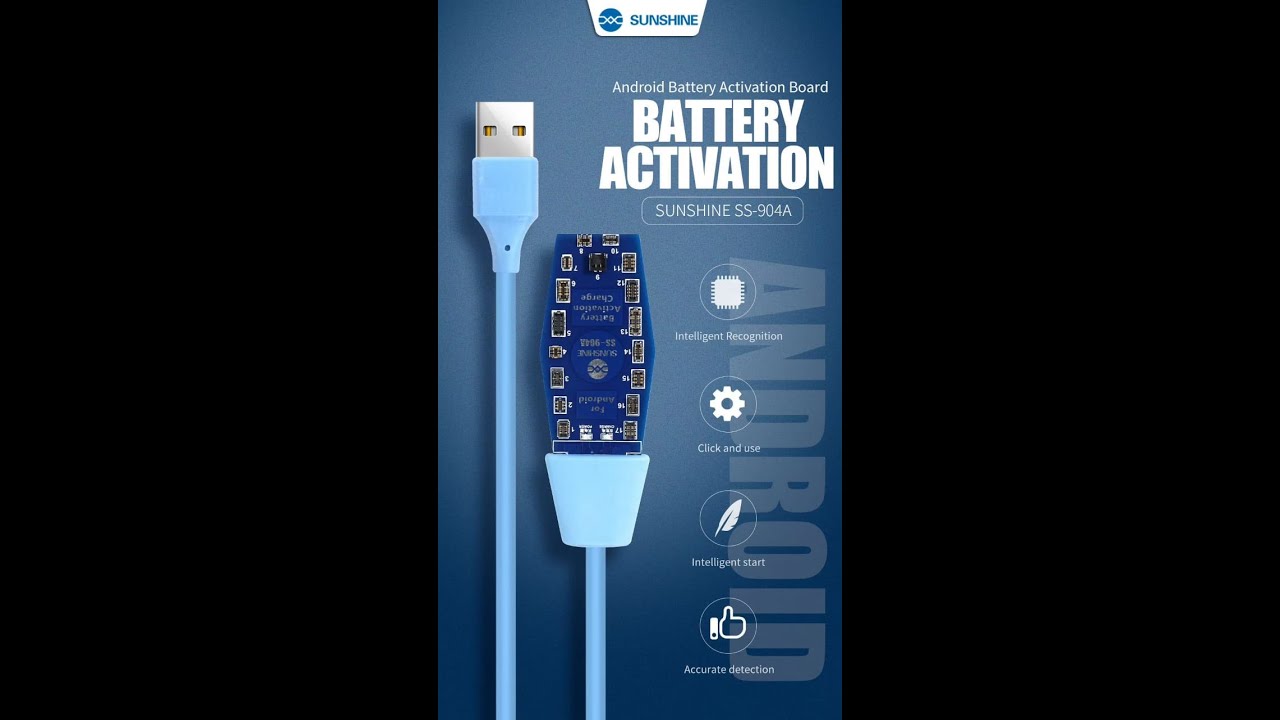 SUNSHINE ANDROID BATTERY ACTIVATION BOARD SS 904A for INR 598 - YouTube