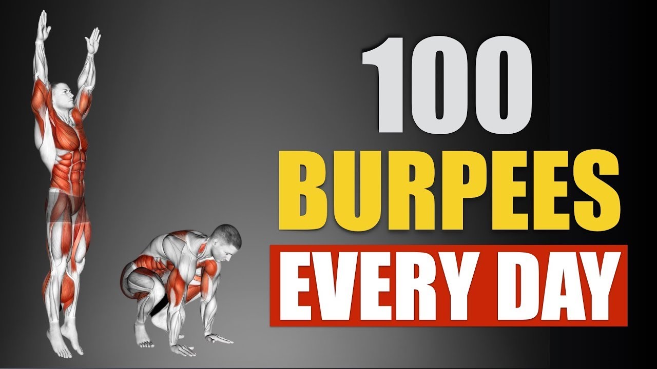 What Happens If You Do 100 Burpees A Day For 30 Days? - YouTube