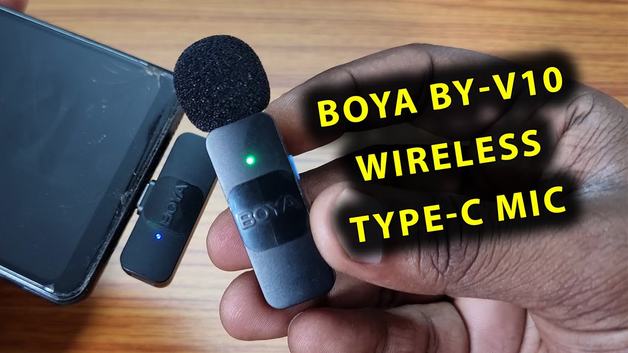BOYA BY-V10 Wireless USB Type-C Microphone Review: Budget Mic For Both ...