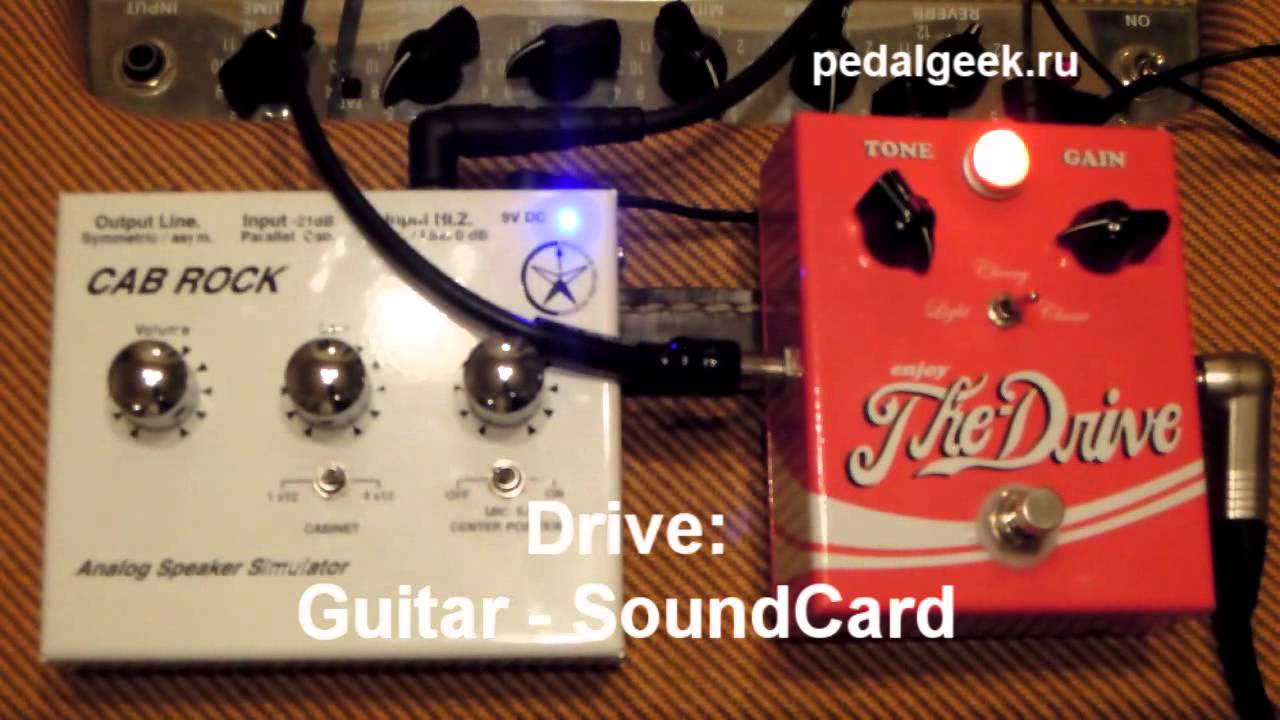Musician Sound Design - Cab Rock - pedal review - YouTube