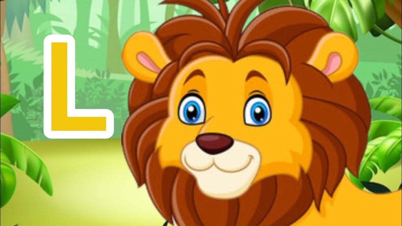 Learn the abcs l is for lion - YouTube