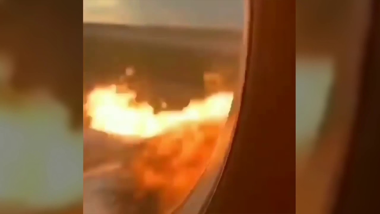 Passenger shoots terrifying footage inside deadly Moscow plane crash ...