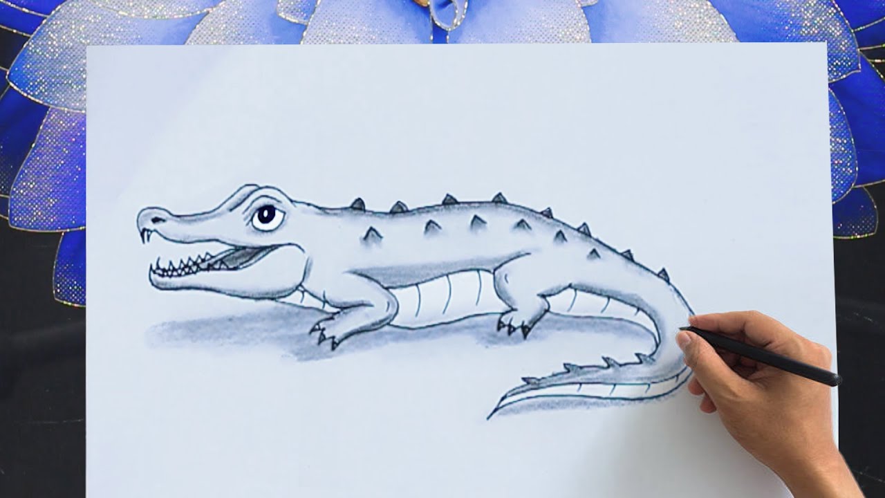 Crocodile Art Drawing