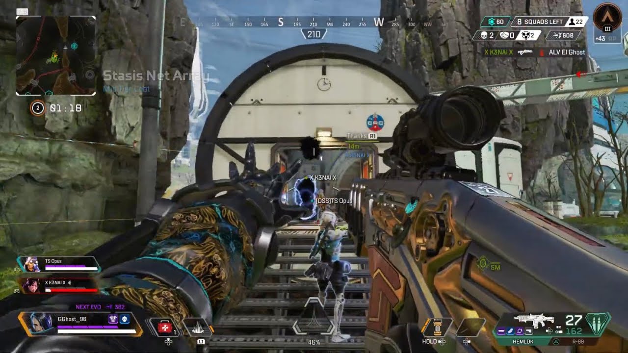 Golden R99 + Hemlock - Season 15 P2 - YouTube