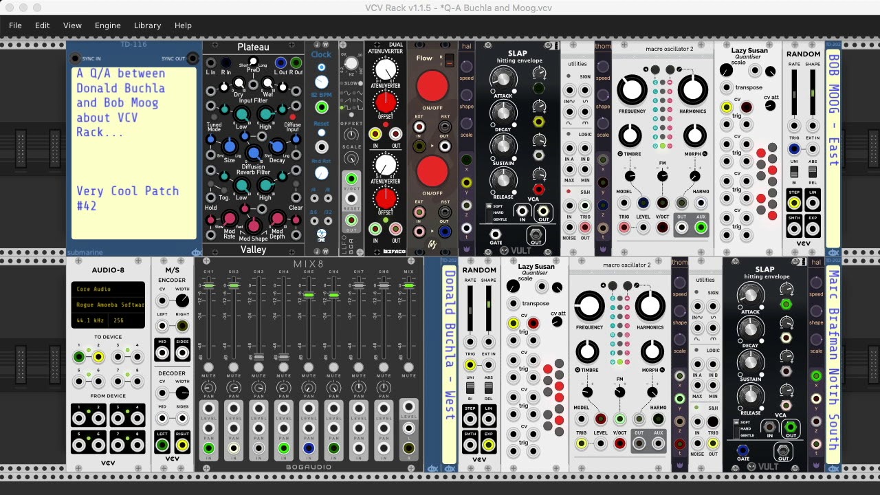 A Q/A : Moog & Buchla about VCV Rack - YouTube