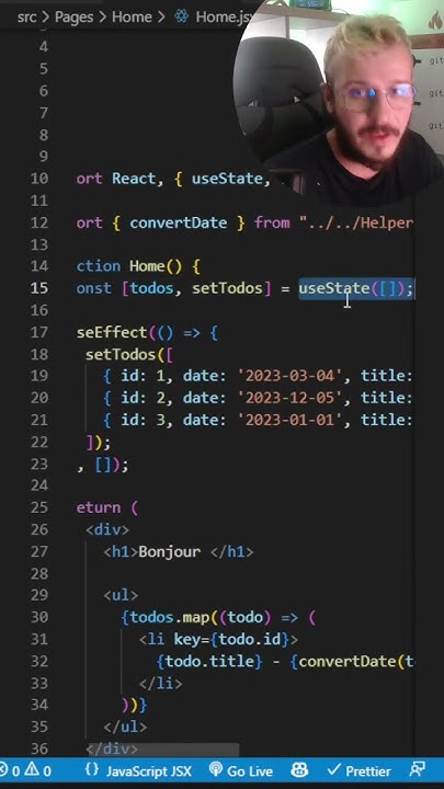 React Jour 13 Boucles Dans Le Html Codinglife Coding Webdeveloper Programming Fyp Code