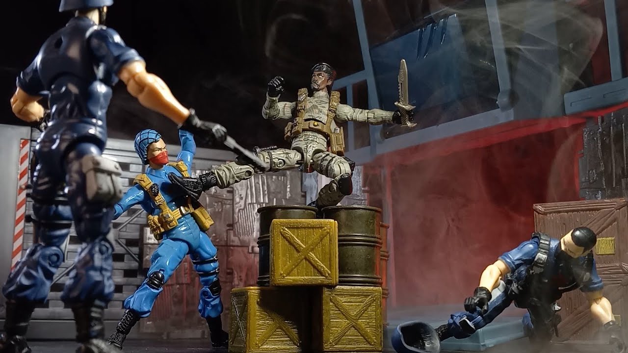 Playing with scene lighting and smoke effects #actionfigurephotography ...