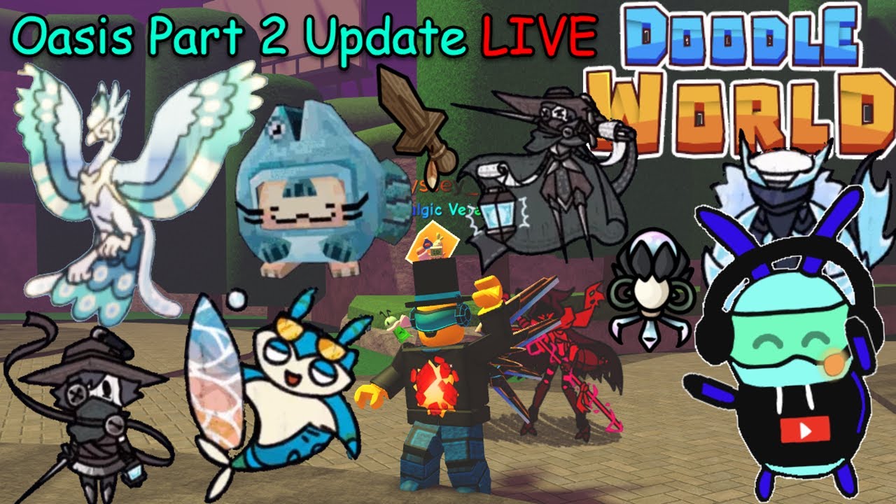 OASIS PART TWO LIVESTREAM - Doodle World - YouTube