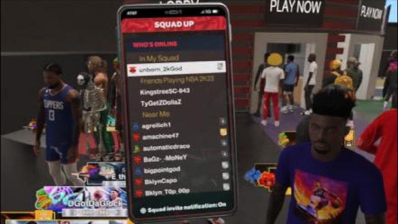 Playing 2k with the Gang - YouTube