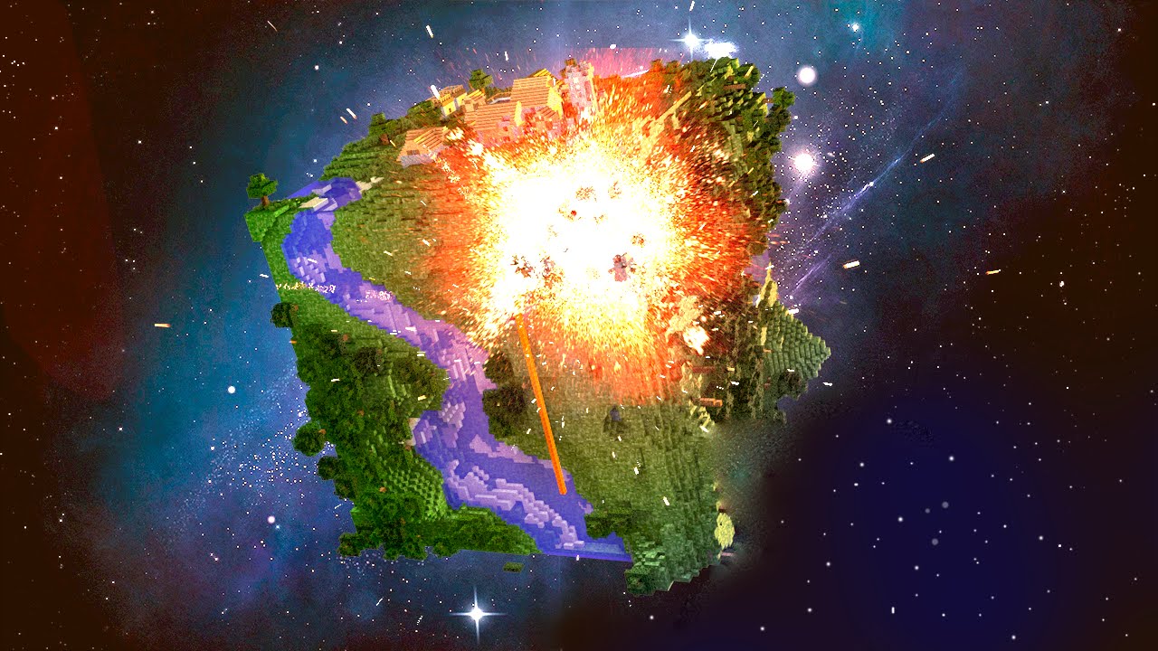Minecraft: EXPLODIMOS A TERRA! (Segredo da Terra #3) - YouTube