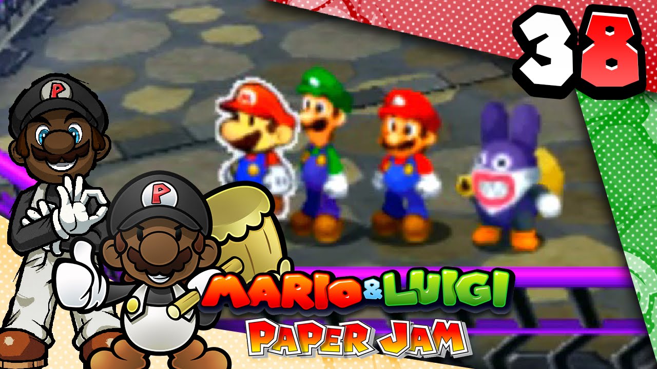 The Nabbit Chronicles || Mario and Luigi: Paper Jam w/ Facecam! - Part ...