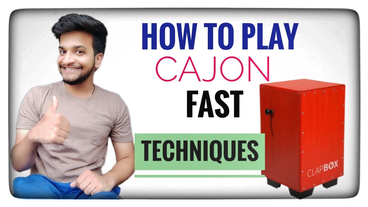 ️How to play Cajon FAST ?? - Techniques 🤘 - YouTube