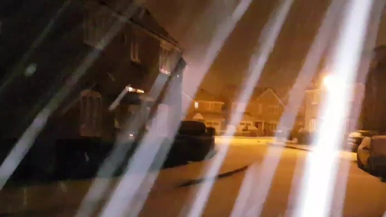 MAJOR SNOWFALL BOXING DAY NIGHT | 🌨 🌨 Heavy Snow Blizzard Overnight in ...