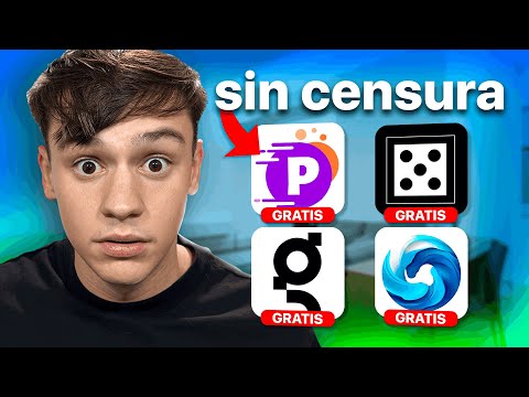 Las 4 Mejores IA GRATIS Para Crear Imágenes Ilimitadas y SIN CENSURA