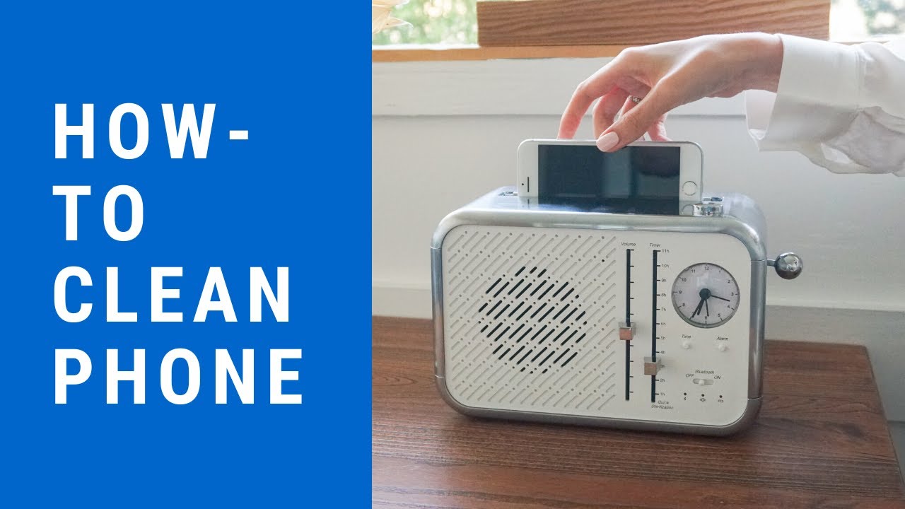 How to Clean Your Phone: REVIEW of Phone Toaster - YouTube