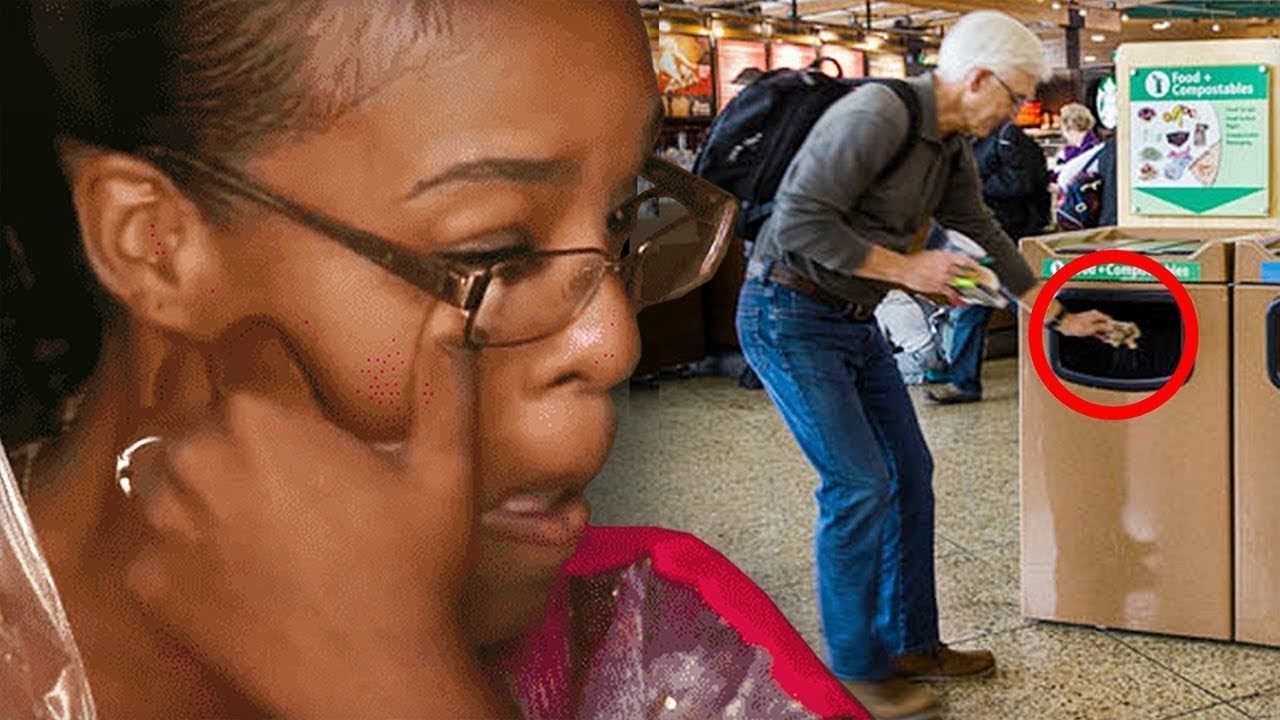 She Saw A Crying Man Forced To Throw Away A Package At The Airport And she-saw-a-crying-man-forced-to-throw-away-a-package-at-the-airport-and