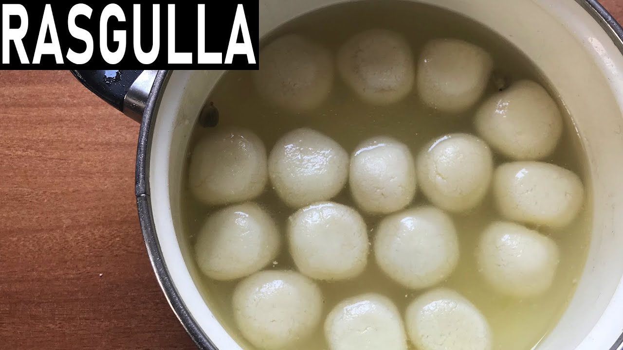 Rasgulla With Only 3 Ingredients | Sponge Rasgulla Recipe At Home - YouTube