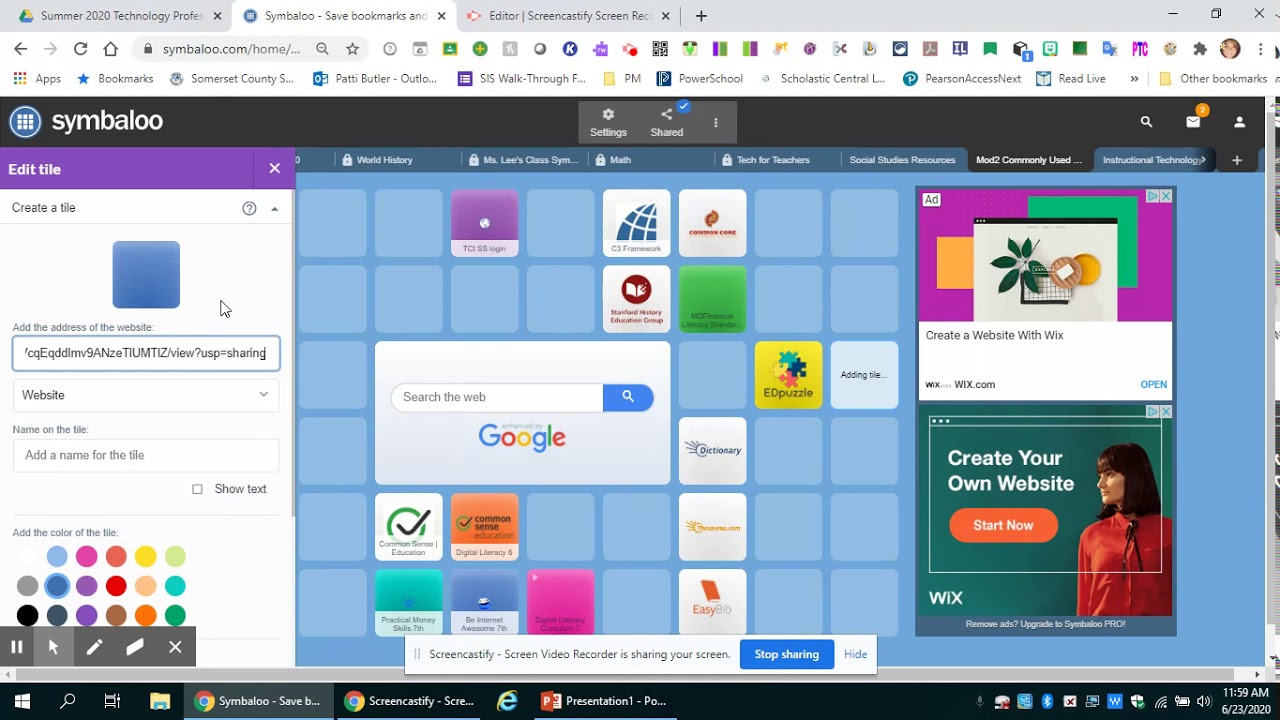 How to Get Started Using Symbaloo - YouTube