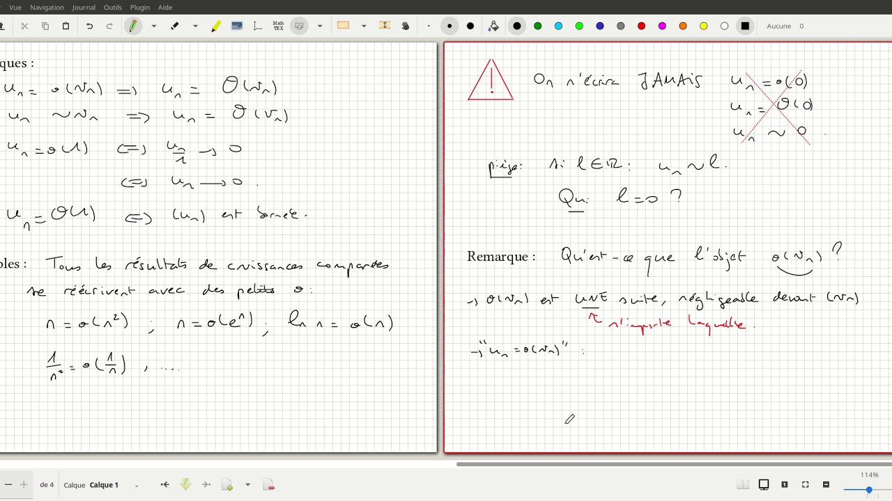 Chapitre XX : partie 1, définition des notations de Landau pour des ...