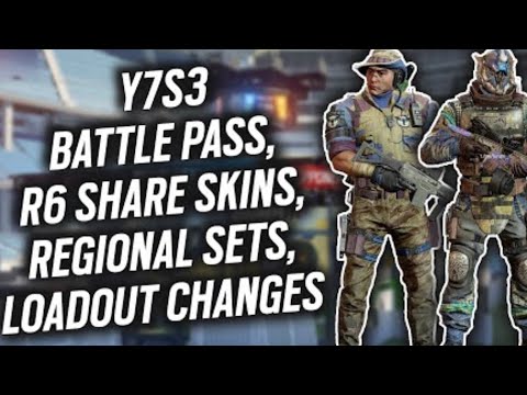 Y7S3 Battle pass r6 Pro league skins Bundles rainbow six siege - YouTube