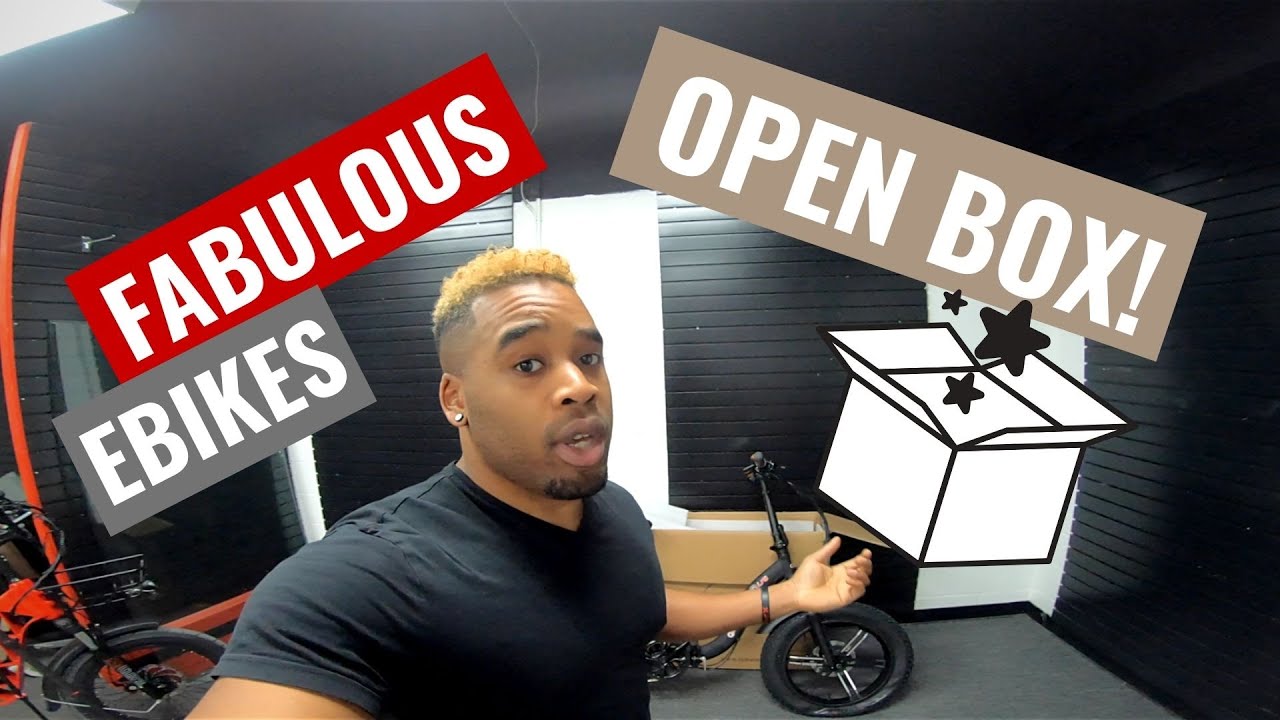 Open Box Fabulous Ebikes | Electric Bikes | MOTOVLOG QUEBEC - YouTube