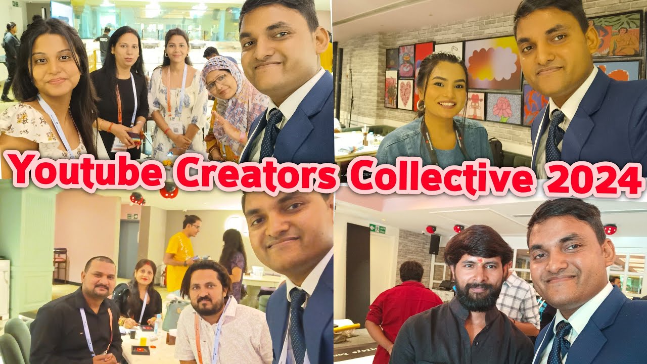 Youtube Creator Collective 2024 | Youtube Content Creator | Creators Party Lucknow 🙏 ️ - YouTube