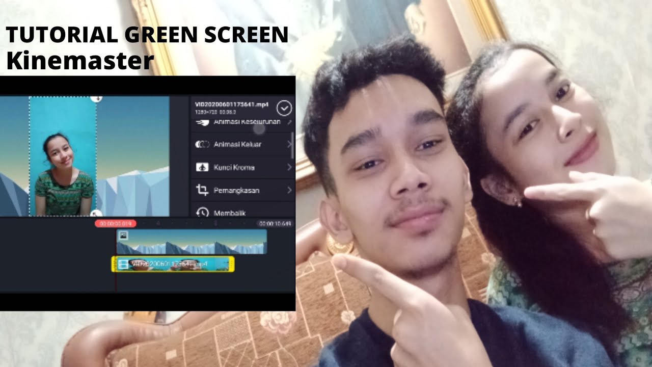 Tutorial cara menggunakan Green screen di Kinemaster || Tutorial ...