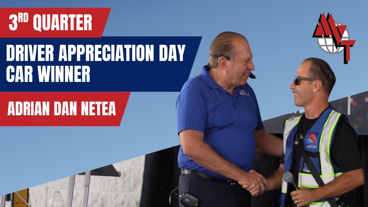 MVT | 3rd Quarter Driver Appreciation Day Car Winner - YouTube