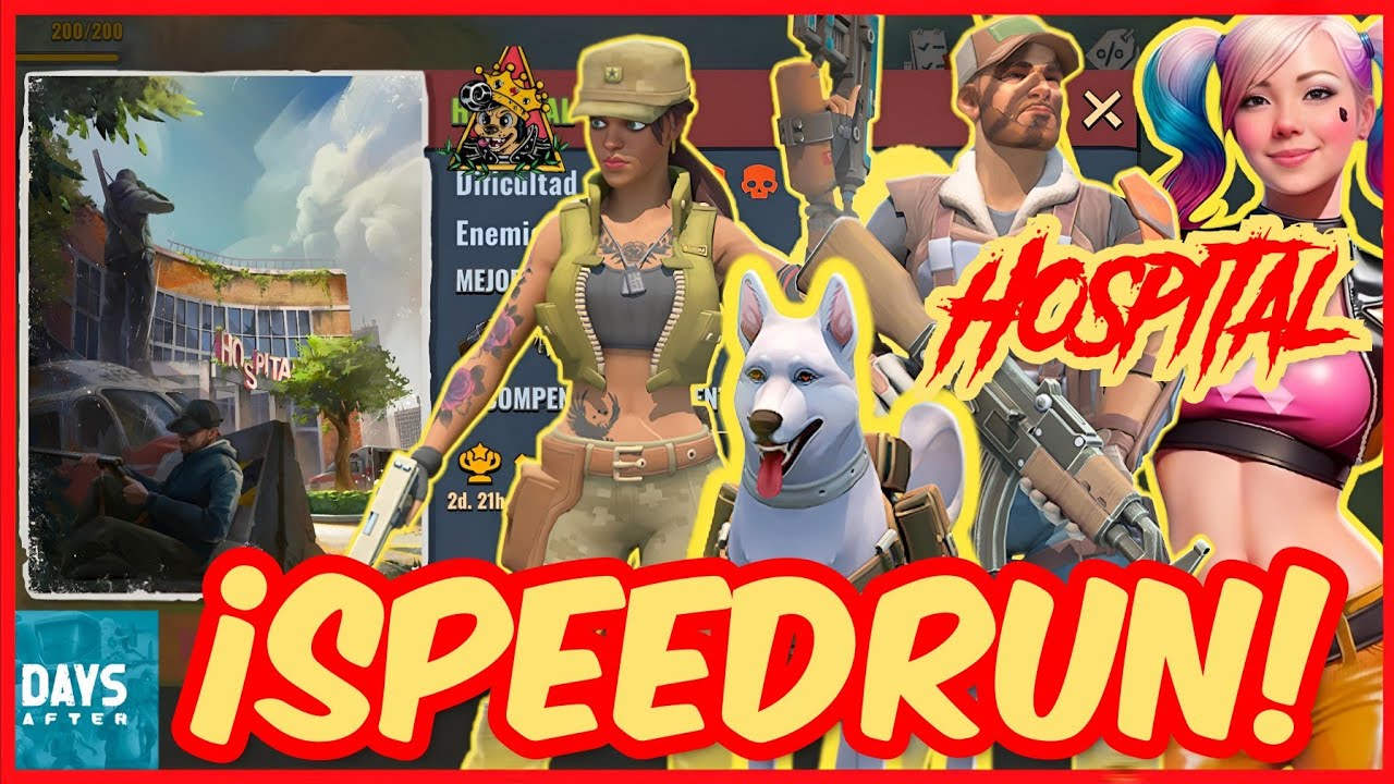 Days After Nueva actualización Lily Madness speedrun en el Hospital ¡Brutal! #daysafter - YouTube