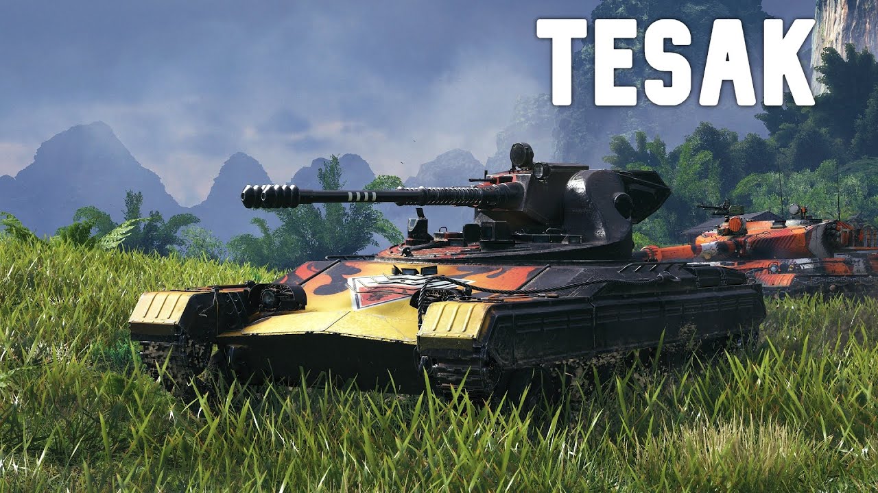 World of Tanks Vz. 71 Tesák - Bullet Storm. - YouTube
