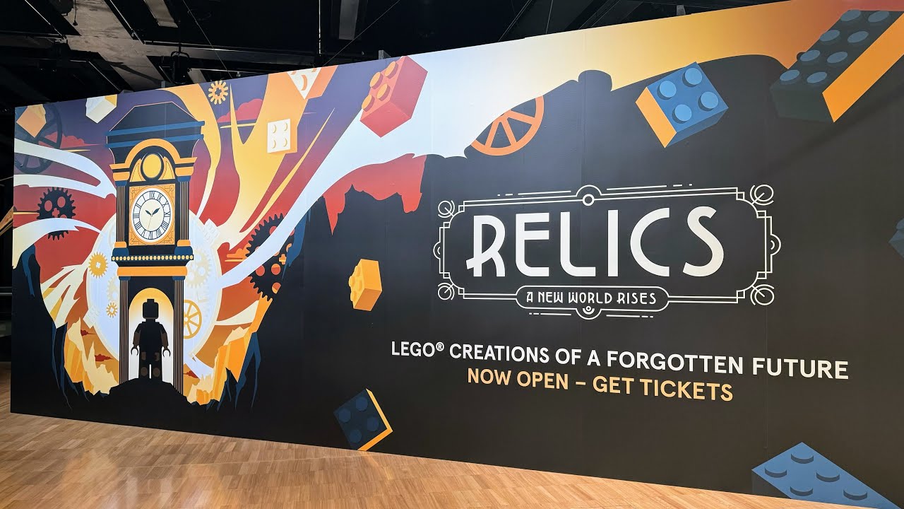 RELICS: A New World Rises - Melbourne Lego Exhibition - YouTube