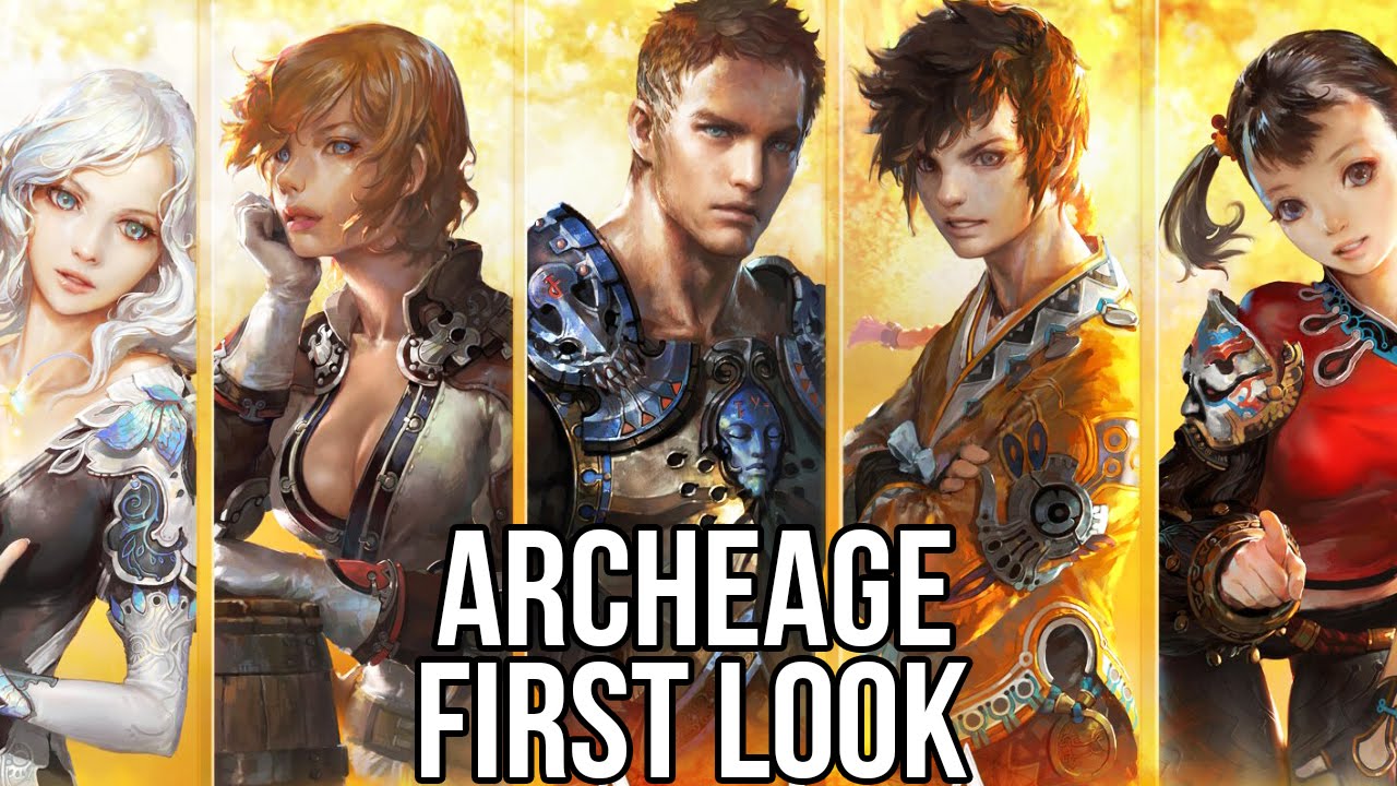 ArcheAge (Free MMORPG): Watcha Playin'? Gameplay First Look - YouTube