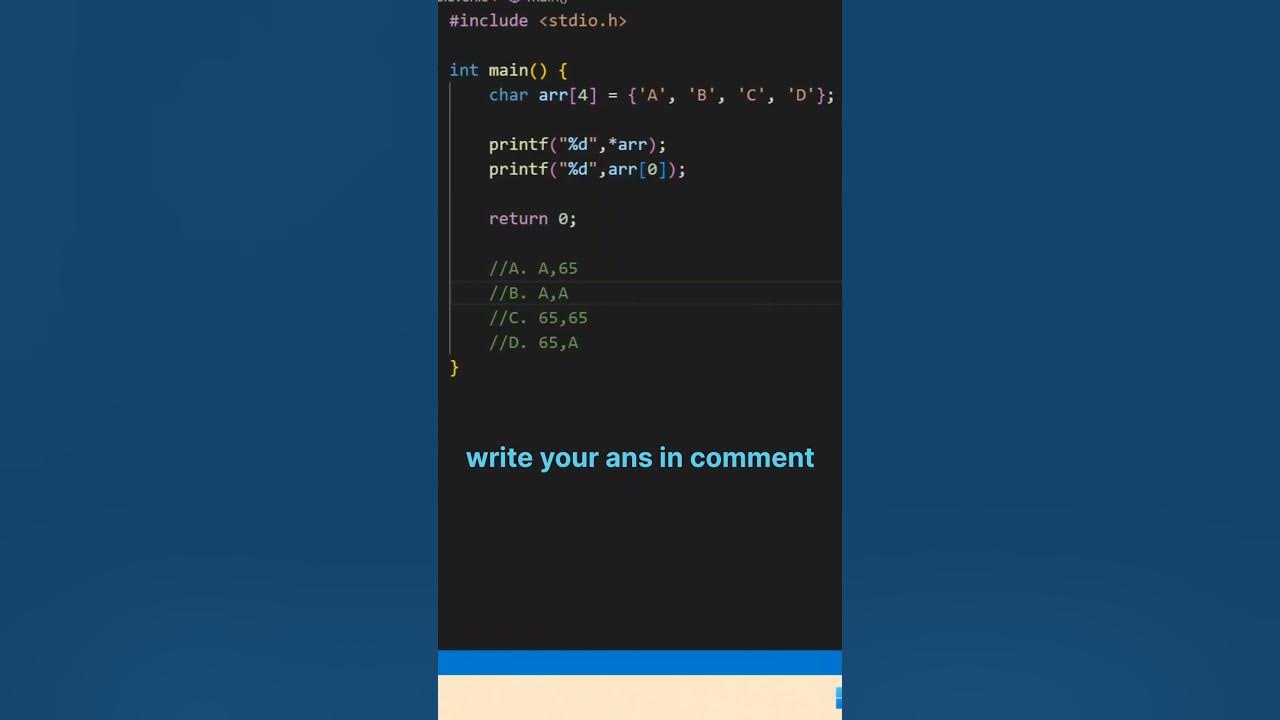C Programming Exercise -11 #c #shorts #shortsvideo #coding #programming #versionup - YouTube
