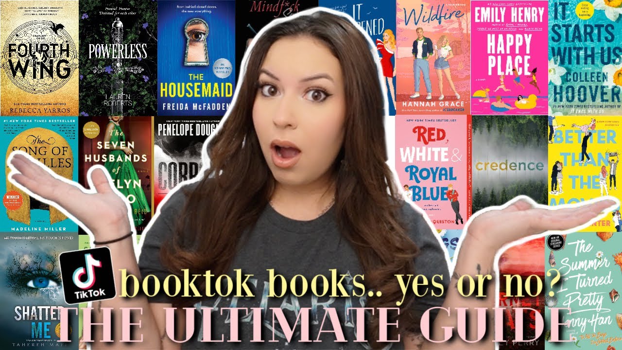 the ultimate guide to booktok books! 📖 (worth it or not? 🎀 ) - YouTube