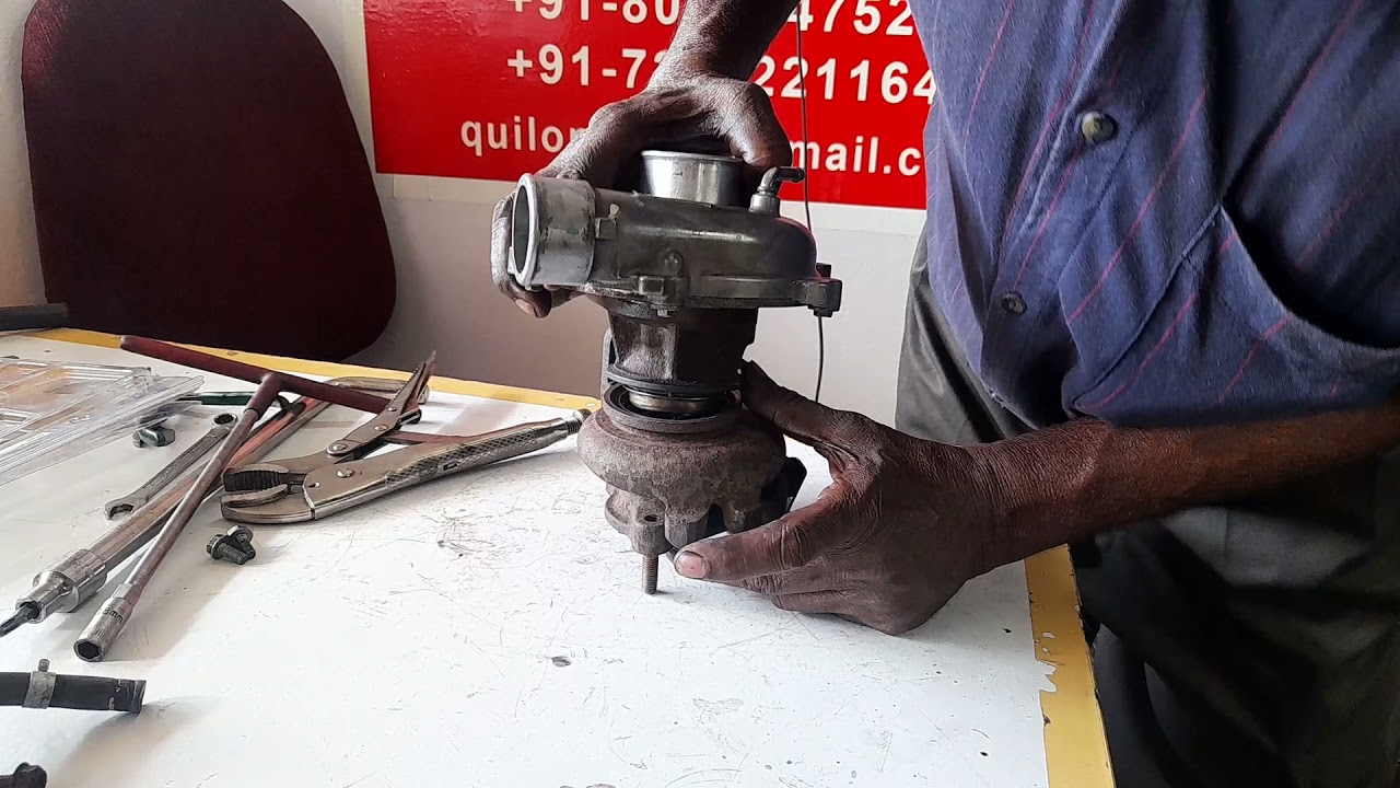 TOYOTA INNOVA TURBO REPAIR KIT CHANGE OIL LEAK AND NOICE - YouTube