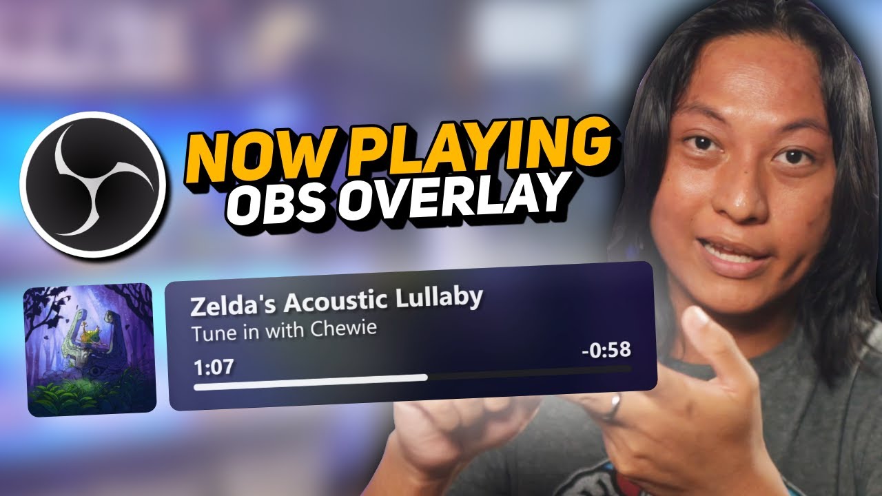 The EASIEST Now Playing OBS Music Overlay • Spotify, YouTube Music ...