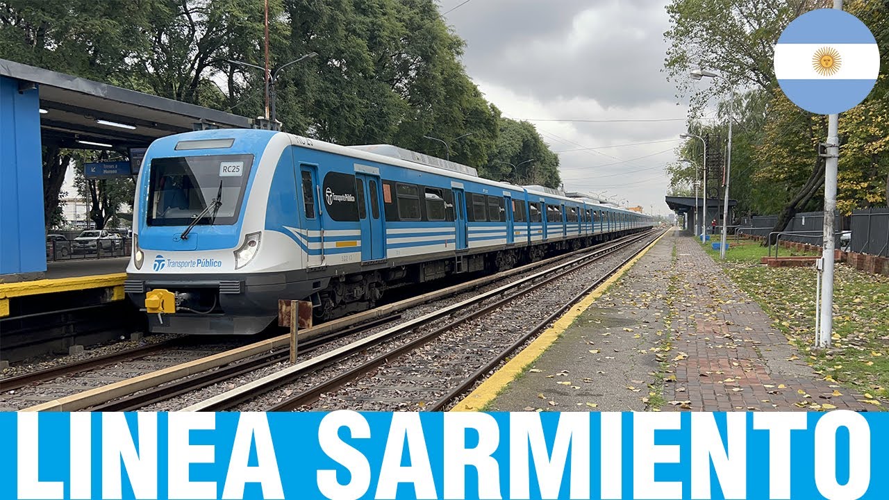Trenes Argentinos | Línea Sarmiento (Mayo 2024) - YouTube