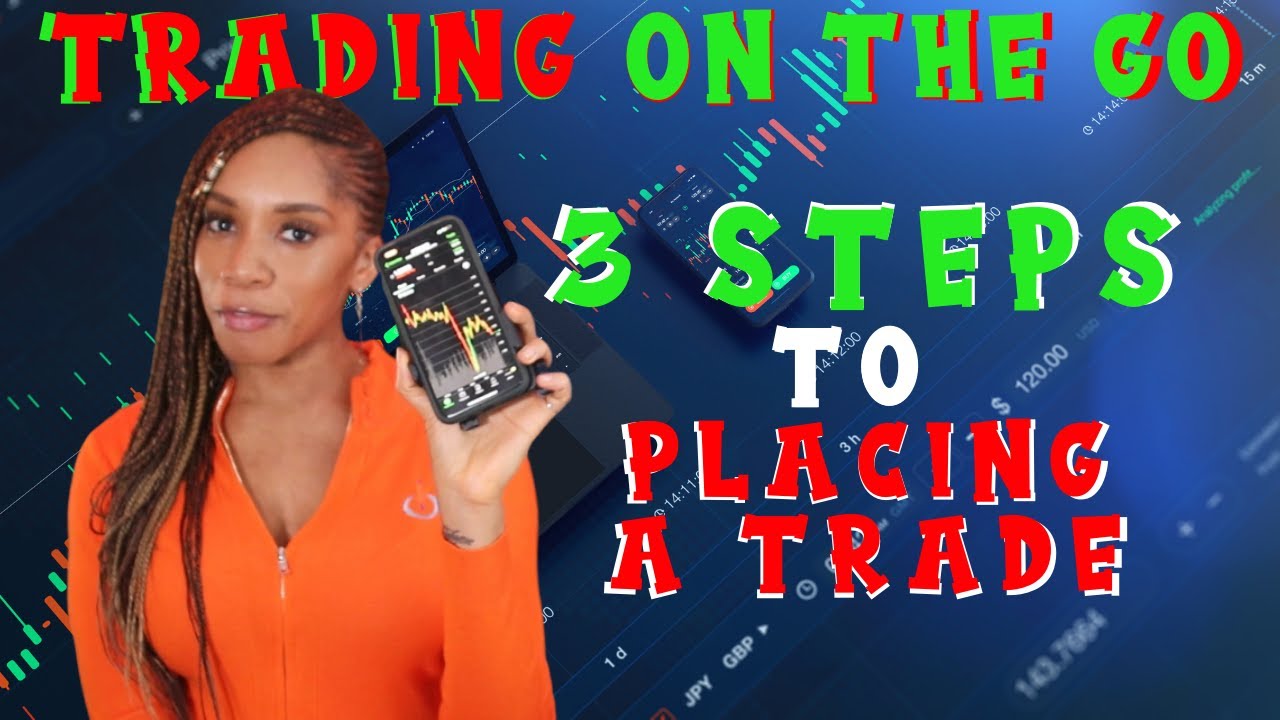 Trading on the Go: Entering an Options Trade - YouTube