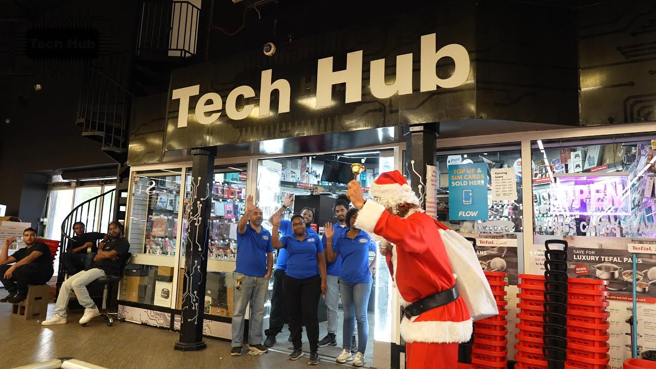 Tech Hub Saves Christmas - YouTube