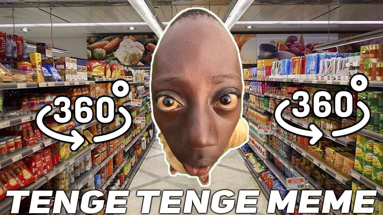 360° VR Video Tenge Tenge - Supermarket (Tenge Tenge Dance) - YouTube