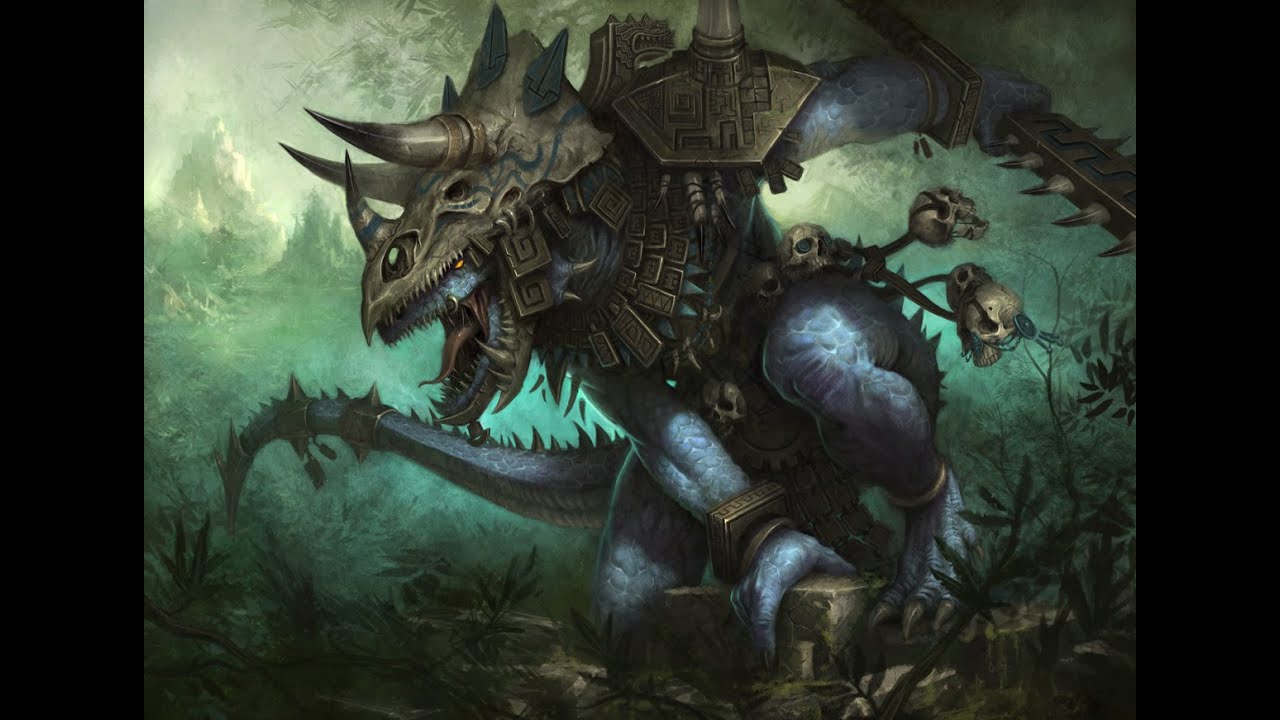 Lizardmen MASSIVE 3v3 Temple Siege: Call of Warhammer - Beginning of ...