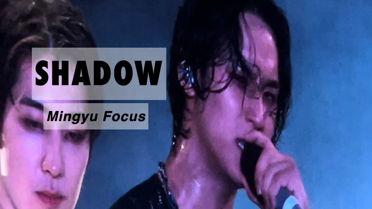 28122022 SEVENTEEN MINGYU Focus - SHADOW @ Be The Sun Additional Show ...