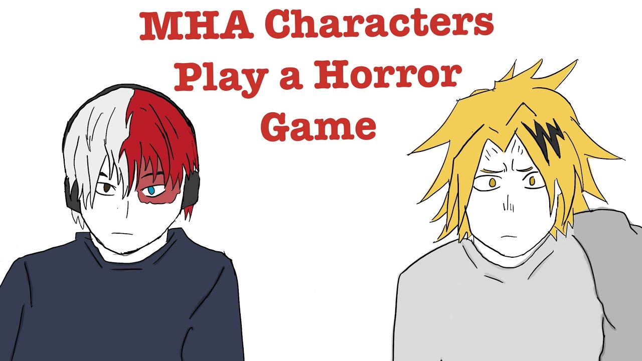 MHA Characters Play a Horror Game | MHA/BNMA Animation - YouTube